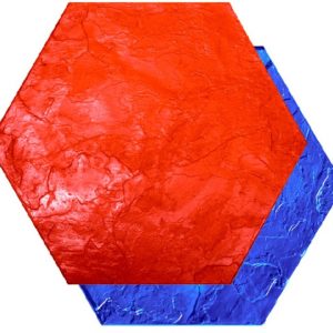 Concrete Stamp Hexagon Roman Slate Package